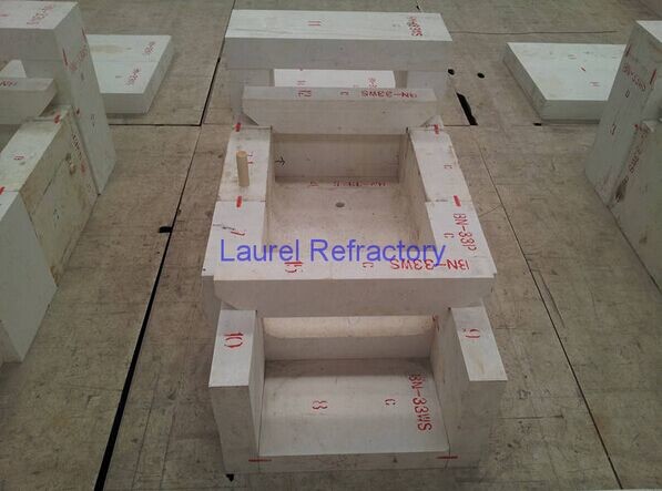 Quality Fused Zircon Corundum Brick for sale