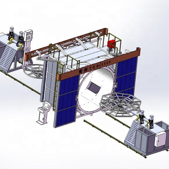 Quality septic tank making machine for rotomolding mould rotomolding mould for sale