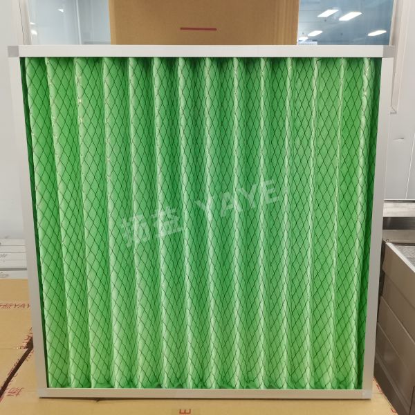 Quality Primary Efficiency Air Filter G4 45pa AHU Pre Filter Galvanized Steel Frame for sale