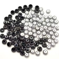 Quality Hot Selling 12mm Multi Colors Acrylic Spacer Beads Flat Charms Spacer for for sale