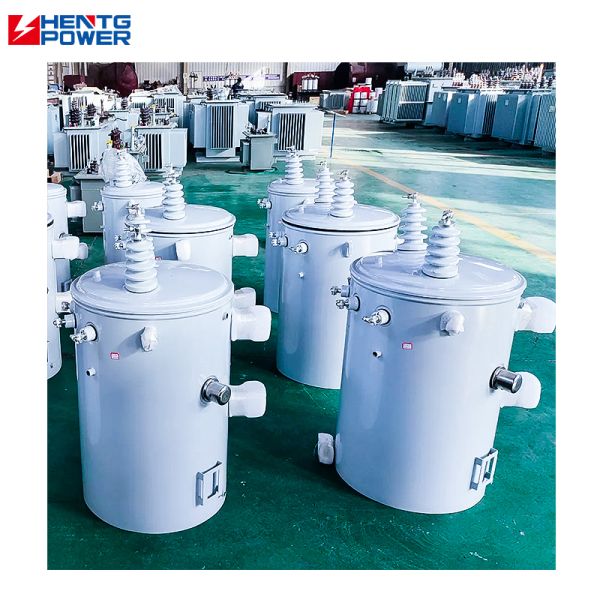 Quality 25kVA High Voltage Single Phase Pole Mounted Transformer with 98% Efficiency and Toroidal Technology for sale