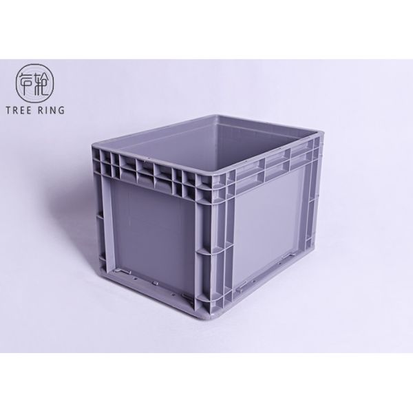 Quality 26 Liter Euro Stacking Large Stackable Plastic Storage Bins With Lids 400 * 300 for sale