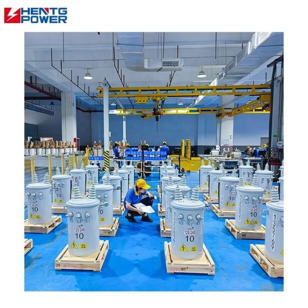 Quality 25 Kva 50 Kva Single Phase Pole Mounted Transformer Step Up Down Transformer 380V for sale