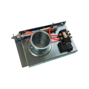 Quality 200mm Diameter Ductwork System Air - Tight Pneumatic Blast Gates for sale