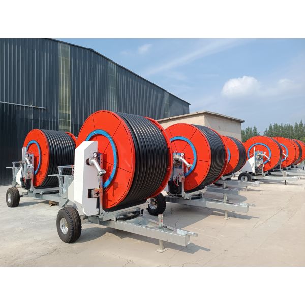 Quality Power Spray Hose Reel Irrigation System With Ultra-Adjustable Spray for sale