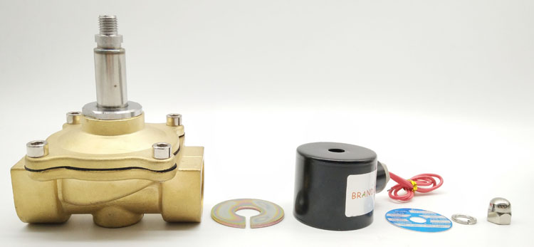 Deconstruction diagram of 2W250-25 Water Solenoid Valve