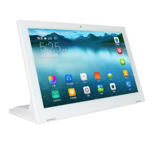 Quality 15.6-Inch SEO NFC Retail Tablet Rockchip L-Shaped Android 11 Restaurant Menu for sale
