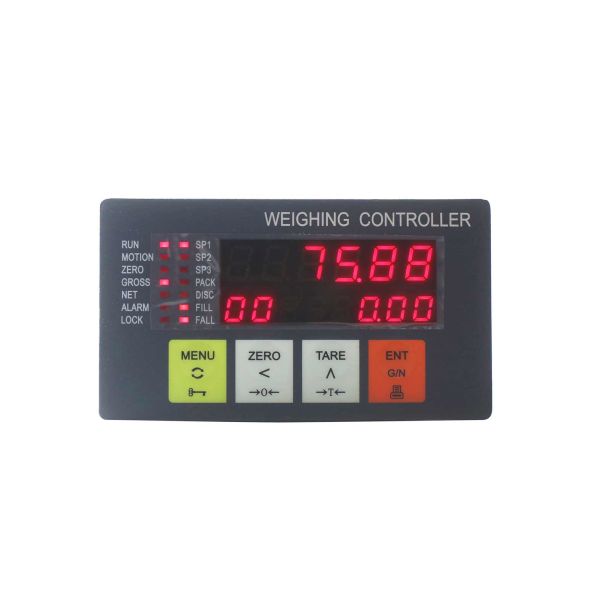Quality Red LED Digital Scale Indicator , 4 Material Ration Weight Controller System for sale