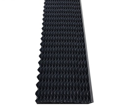 Quality Cooling Tower PVC Drift Eliminator Louver PVC Drift Mist Eliminators Black Drift for sale