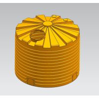 Quality Customizable 2.5mm to 3mm thick plastic water tower mould for sale