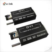 Quality Mini 4KX2K DVI Fiber Transceiver SM10-80KM Manual EDID for sale