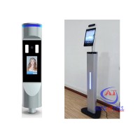 Quality Body Temperature Measuring Facial Recognition Turnstile With 3d Camera Digital for sale