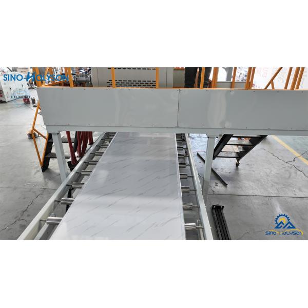 Quality Sino-Holyson Automatic SPC Floor Manufacturing Equipment / SPC Floor Sheet for sale