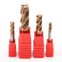 Quality AlTiSiN Coating Cnc End Mill Deep Groove Corner Radius Cutter End Mill for sale