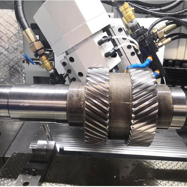 Quality 4 Module 43T Double Helical Gears with ISO 8-9 Grade for Speed Reducer for sale