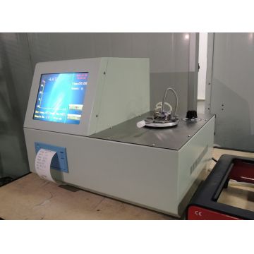 Quality ASTM D3828 Oil Analysis Testing Equipment Low Temp 8in Screen Closed Cup Flash for sale