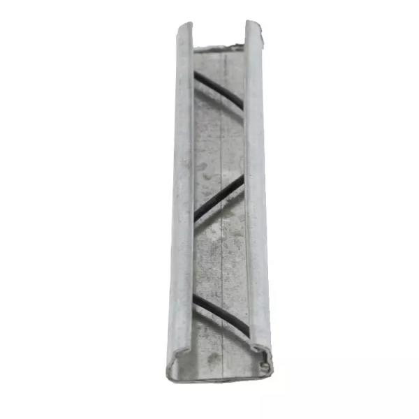 Quality Agriculture Film Lock Channel Greenhouse Metal Frame Parts Aluminum for sale