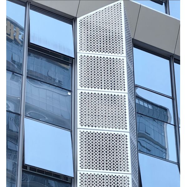 Quality Perforated Aluminium Veneer Panel Aluminium Screen Architectural Wall Panels for sale