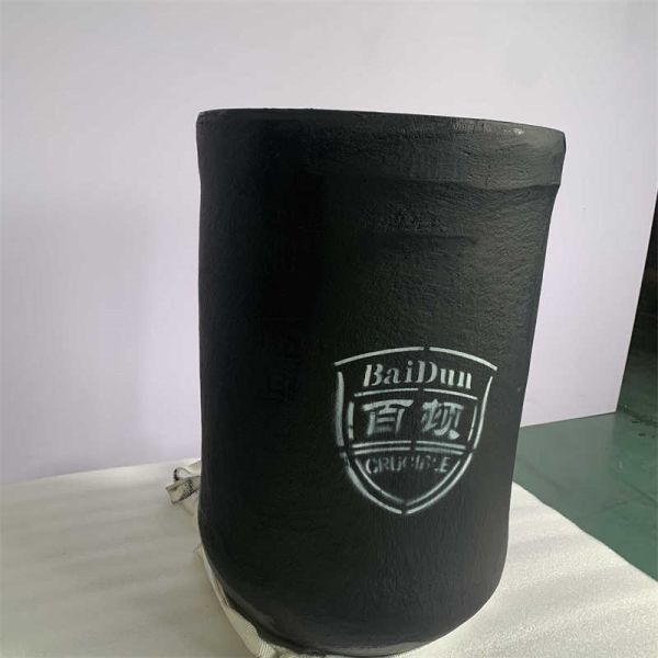 Quality Round High Temperature Resistance Crucible For Melting Aluminium for sale