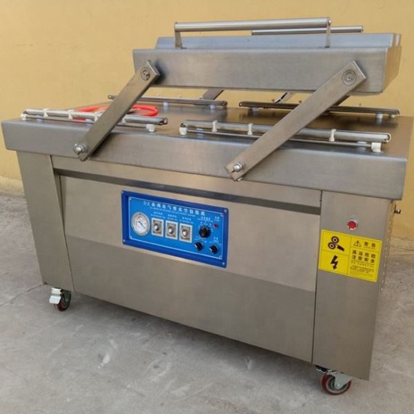 Quality Double Chamber Automatic Packing Machine Vacuum Sealing Machine For Seafood for sale