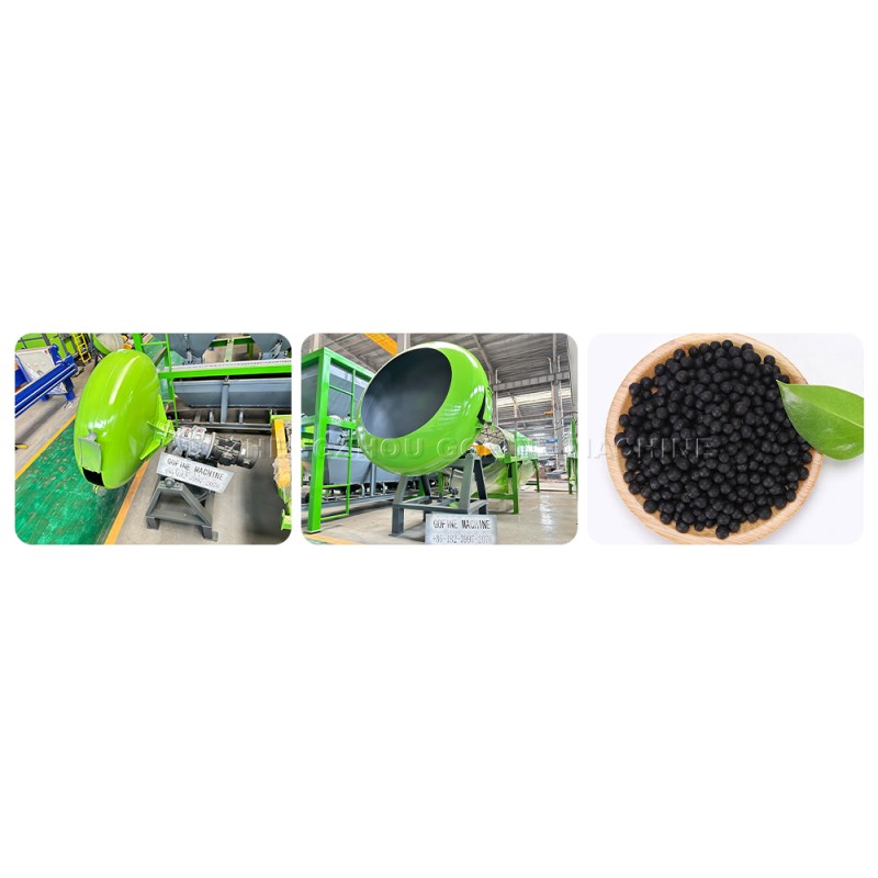 Pan Type Fertilizer Pellet Machine