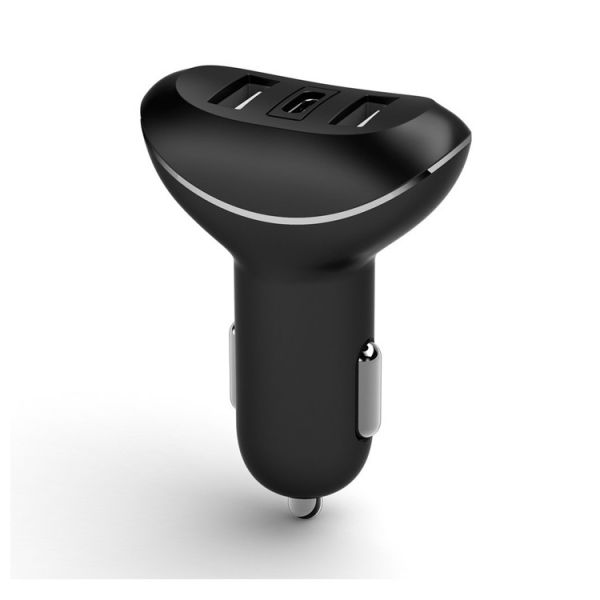 Quality 3 Ports Fast Charging Car Adapter for sale