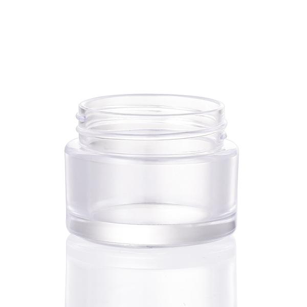 Quality Luxury Empty Cosmetic Jars , Biodegradable Plastic Jars 8oz Capacity for sale