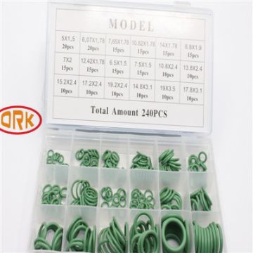 Quality Colored Rubber O Ring Kits , Mechanical O Ring System Fluid Resistance for sale