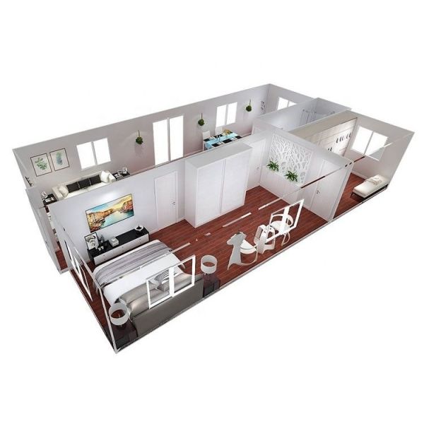 Quality Steel Frame Foldable Living Expandable Container House for sale