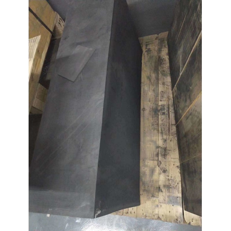 Big Blocks 740*400*2300 Grain Size 0.8mm 1.75g/cm3 Graphite