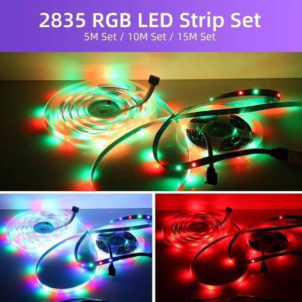Quality 85-265V 2600lm/10m 5100lm/20m 10000lm Smart Wifi Remote Control Flexible Rgb Led for sale