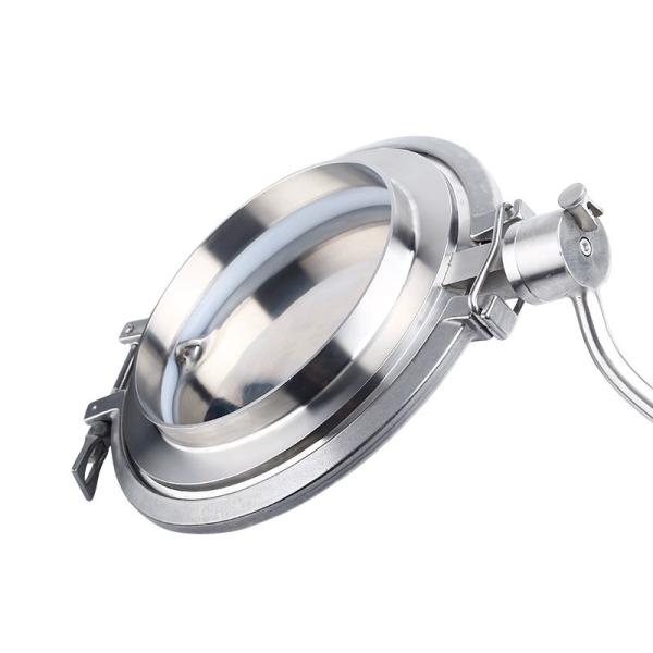 Quality Equal Stainless Steel 304 Sanitary Powder Valve Butterfly Valve for sale