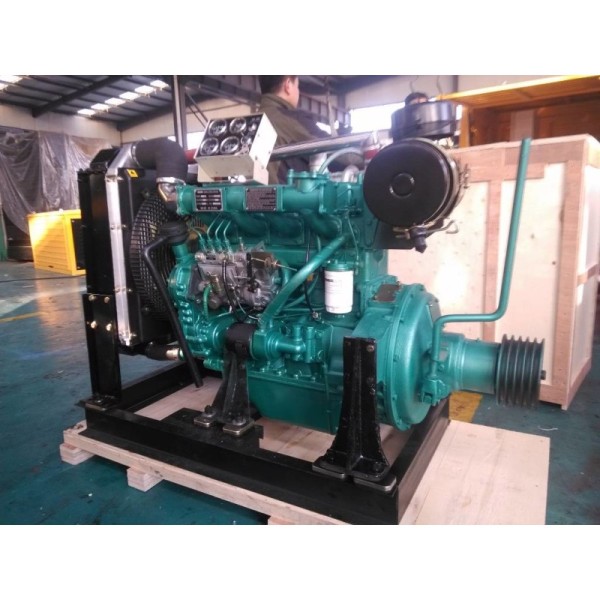 Quality 75kw/100hp 2000rpm Weifang diesel engine R4110ZLP with the clutch and belt pulley for stationary power for sale