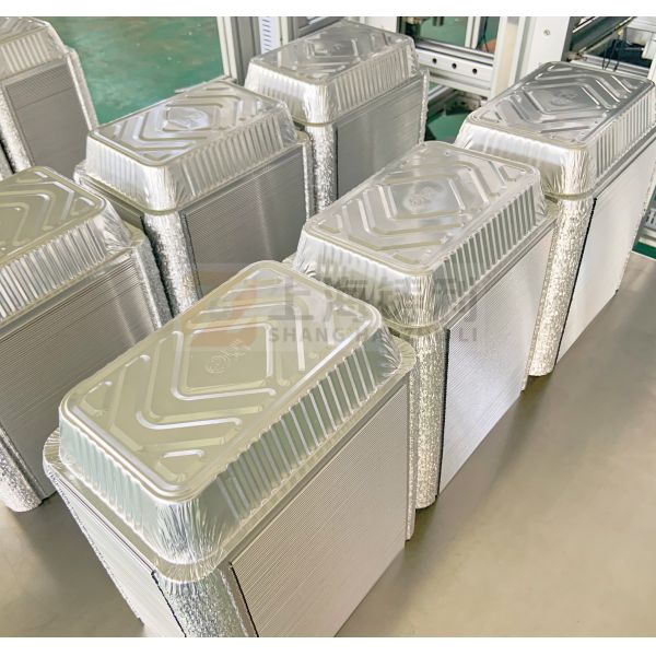 Quality Take Away Aluminium Container Making Machine 800kN Pneumatic for sale