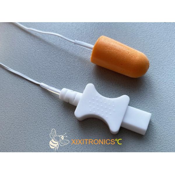 Quality Disposable Ear Canal Medical Tympanic Temperature Probe Soft Memory-cell Foam With Consistent Dimensions HF416 Series for sale