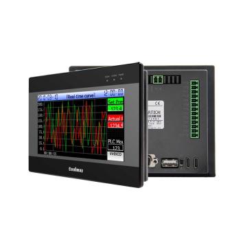 Quality 4.3 Inch Integrated HMI PLC Combo 32K Steps Rs232 Touch Screen for sale