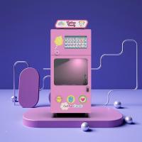 Quality ROHS Automatic Cotton Candy Vending Machine for sale