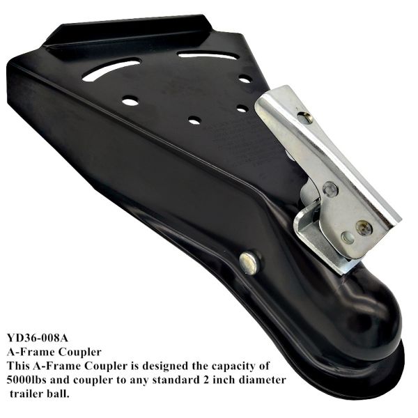 Quality 2inch Straight Tongue Trailer Coupler for sale