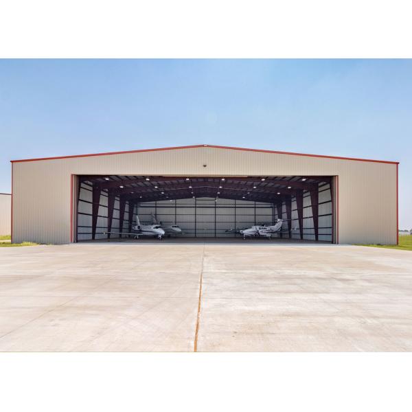 Quality Modern Prefab Steel Structure Building Prefabricated Houses Aircraft Hangar for sale