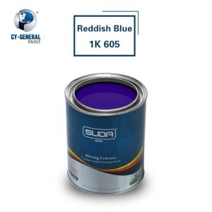 Quality High Powder 1K Reddish Blue Acrylic Automotive Paint for sale