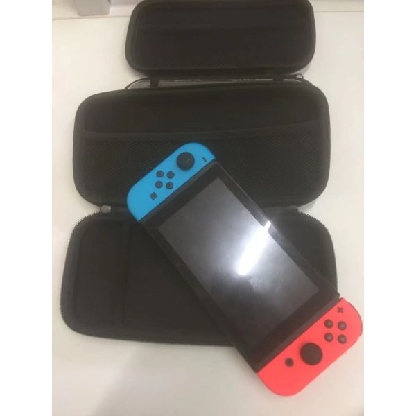 Quality Velvet Lining Metal Zipper Pulls EVA Travel Case For Switch Lite for sale