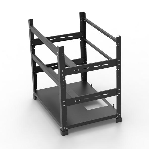 Quality 12GPU Server Case Open Air Frame Mining Miner Rig For ETH BTC LTC Crypto Coin for sale