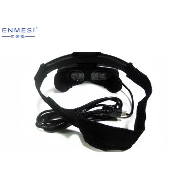 Quality Personal Theater Head Mounted Display Glasses Adjustable High Resolution for sale