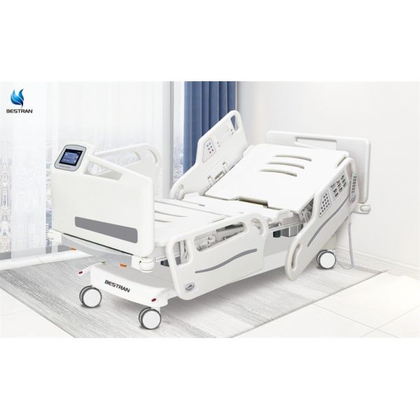 Quality Motorised Electric ICU Bed With Weighing Function Side Rail Control Intensive Care Unit for sale