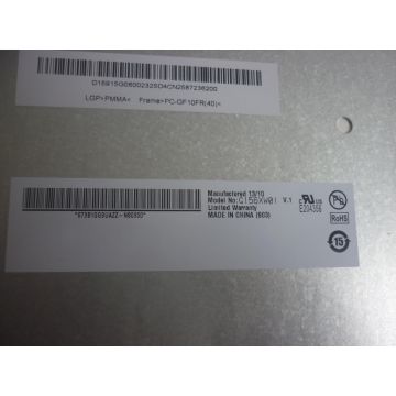 Quality G156XW01 V1 Flat Screen Monitor , 1366 * 768 Pixels 30P Lcd Touch Screen Module for sale