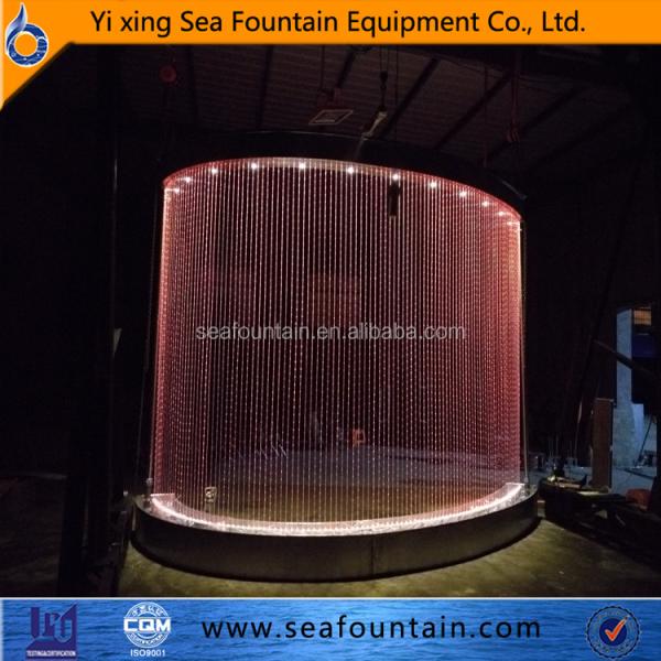 Quality 220V 380V Changeable Water Curtain Outdoor Multimedia Control for sale