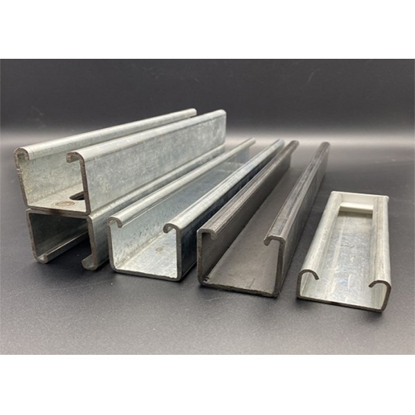 Quality Hot Dip Galvanized Stainless Unistrut Channel Ss304 316 C Channel Strut profile OEM for sale