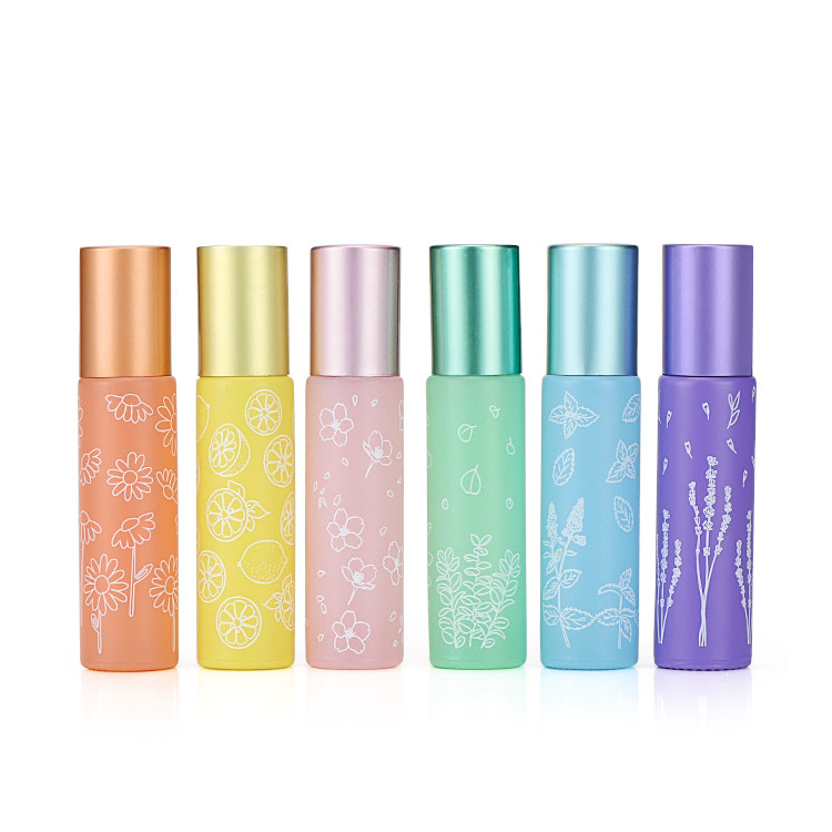 Quality 4ml to 10ml ombre roller bottles Premium aromatherapy roller bottles for for sale