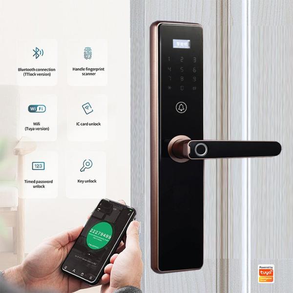 Quality DC 6V Fingerprint Access Door Lock for sale