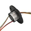 china IP54 Coaxial Miniature Through Bore Slip Ring Rotating Speed Optional 240VAC
